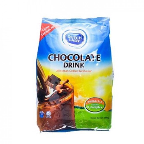 DUTCH LADY INSTANT CHOCOLATE DRINK MILK POWDER 900g New Packing ...