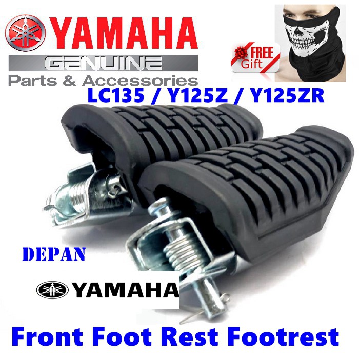 Front Foot Rest Footrest Set Yamaha LC135 / Y125Z / Y125ZR HOTBIKER ...