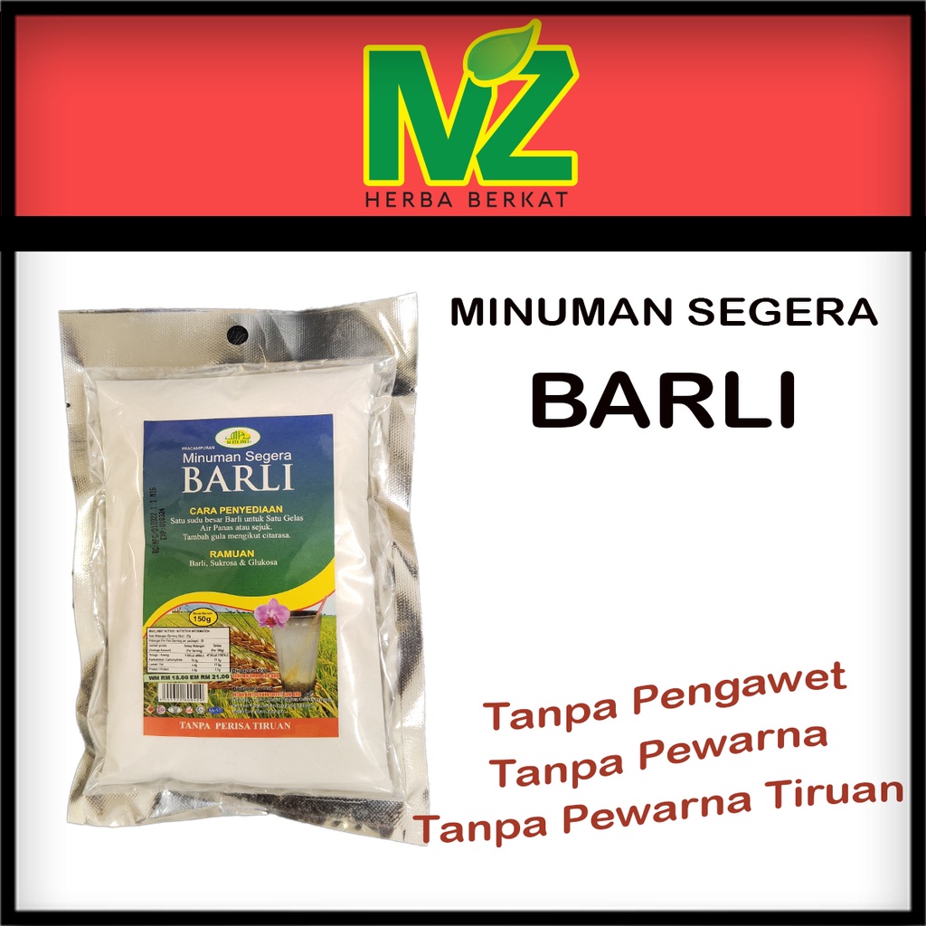 MINUMAN SEGERA BARLI 150G - Barli Fast Drink - Melegakan Panas Badan ...
