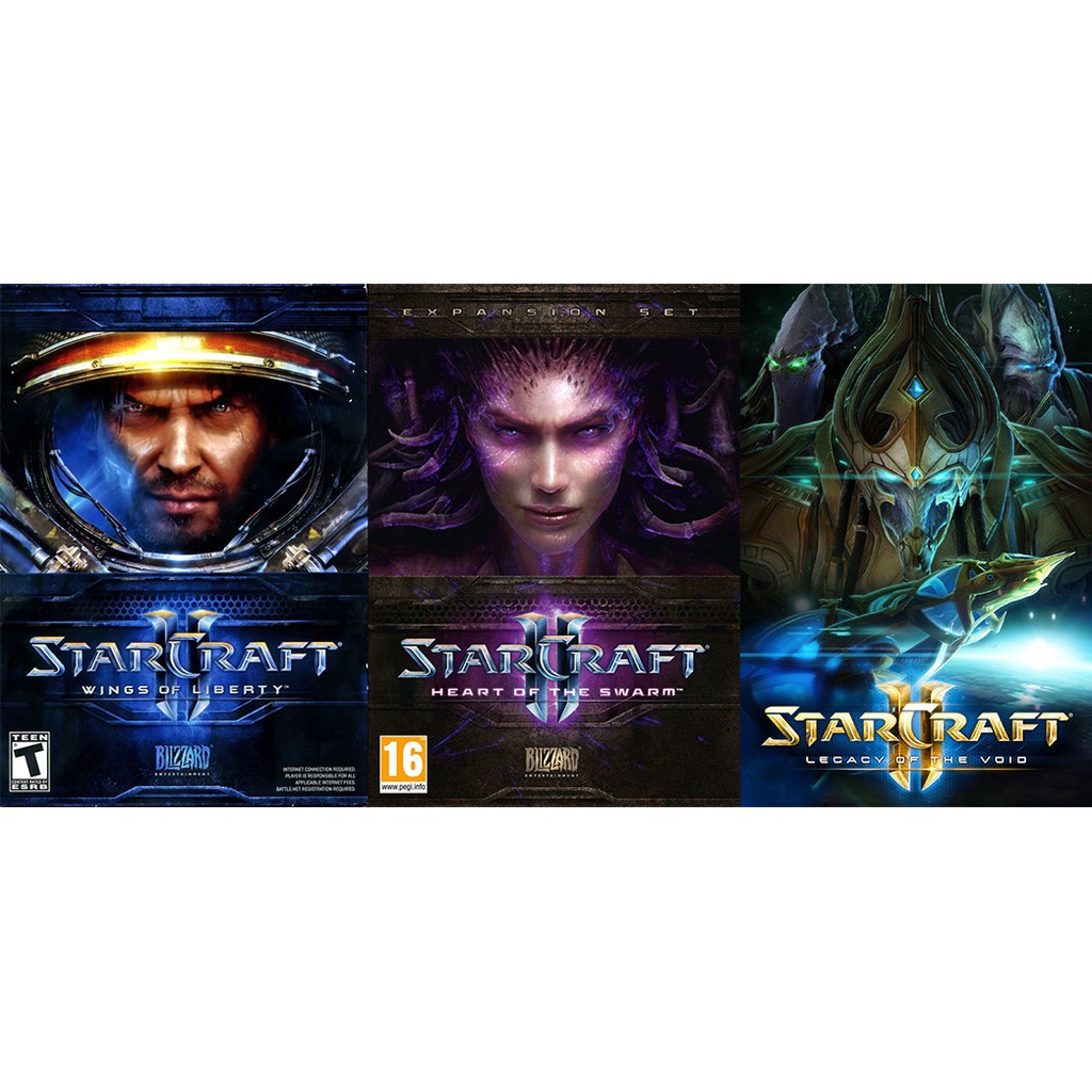 StarCraft II The Complete Collection - Offline PC Game with DVD ...