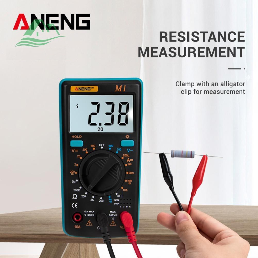 ANENG M1 Multimeter Tester With LCD Digital Screen (Free Battery ...