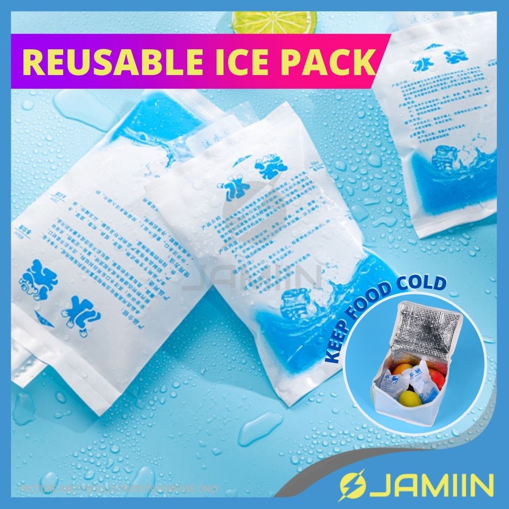 (READY STOCK) EXTRA THICK Reusable Ice Pack for Frozen Food Vegetables ...