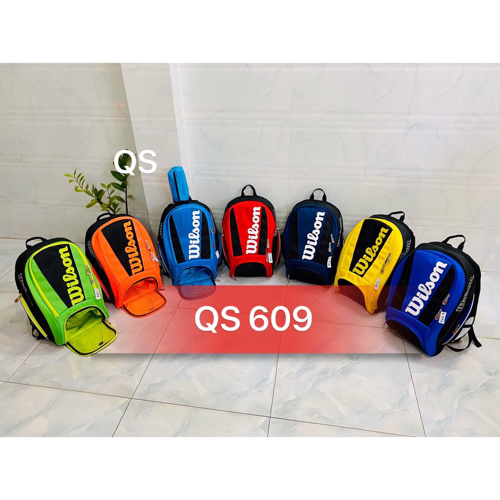 Genuine Premium Wilson Tennis Racket Backpack QS609 (All Colors ...