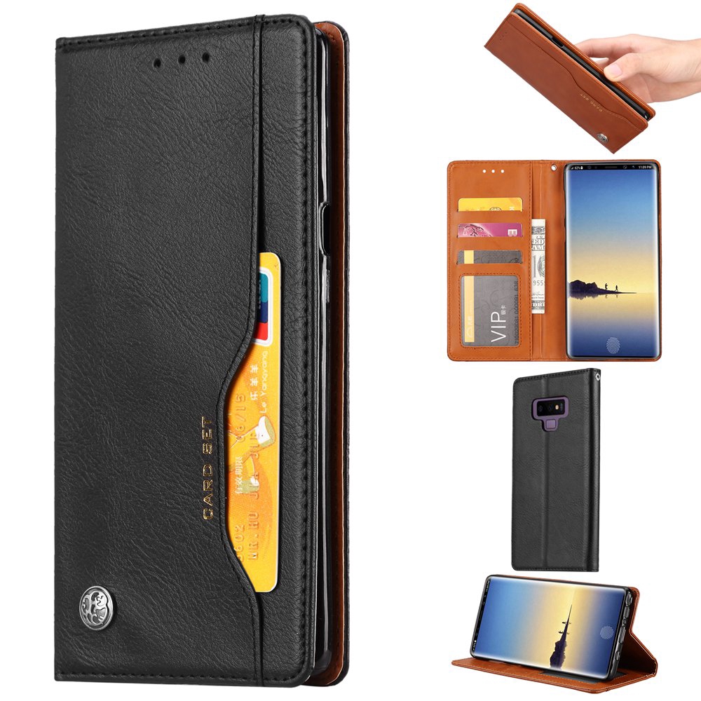 Multi-Card Slot Case Samsung Galaxy Note 9 Note9 Wallet Cases Leather ...
