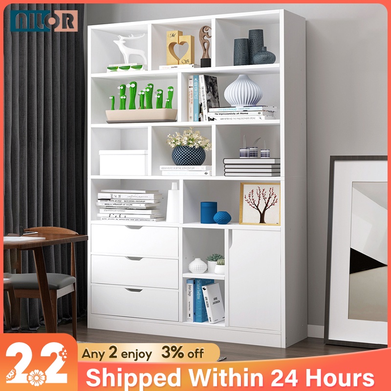 🔥Ready Stock🔥 3 and 6 Tier bookcase/bookshelf /shelf/Multipurpose Rack ...