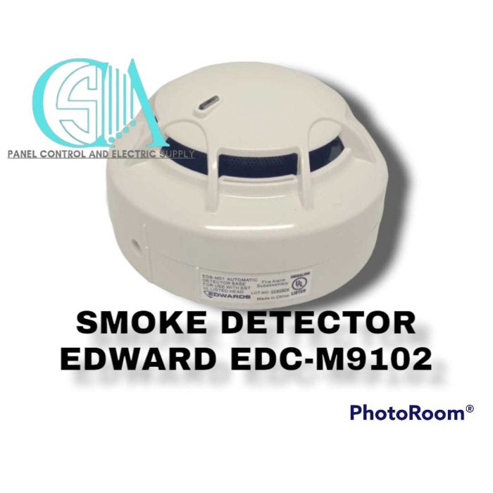 Conventional Photoelectric Smoke Detector Edwards EDC-M9102 Fire Smoke ...