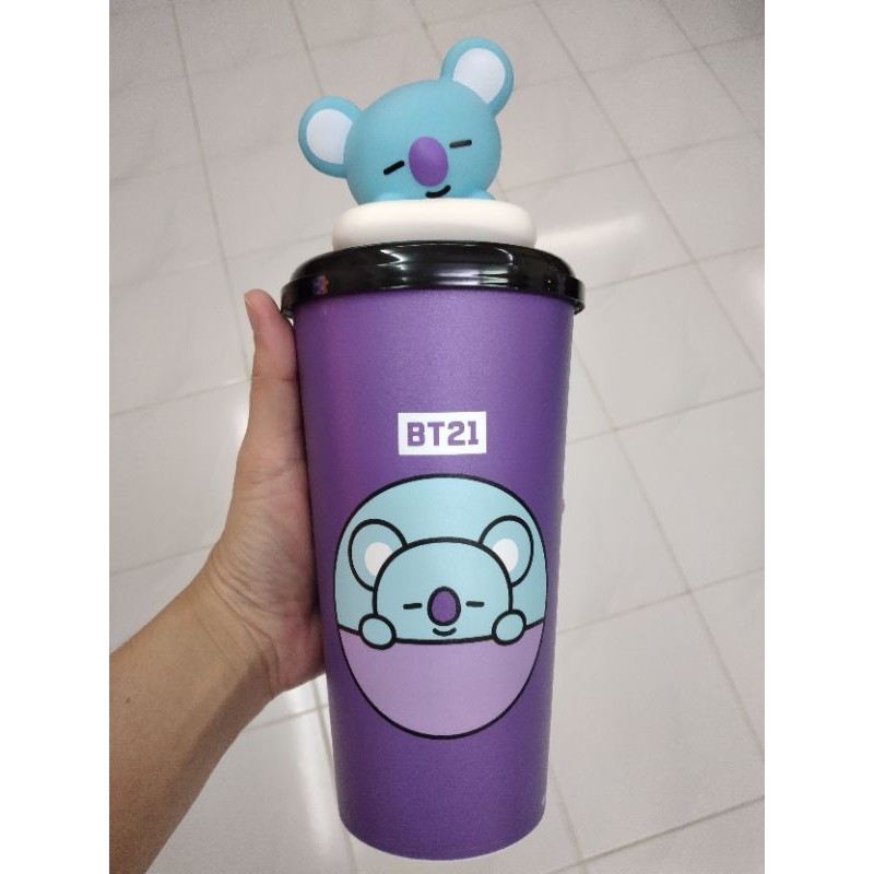 BTS Limited Edition Topper Cup Tumbler(straw not included) | Shopee ...