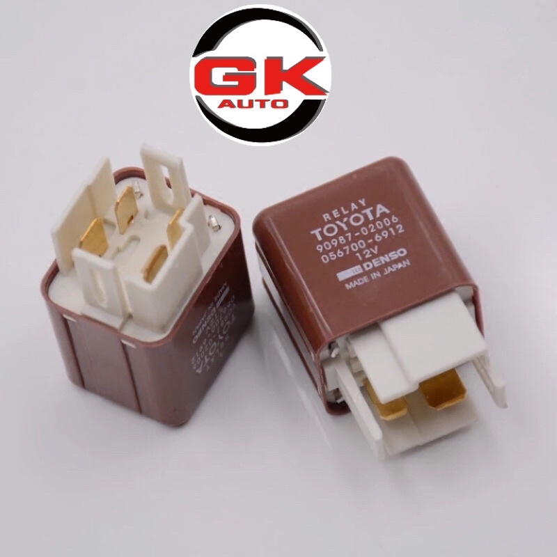 Original TOYOTA 4p 12v relay | Shopee Malaysia