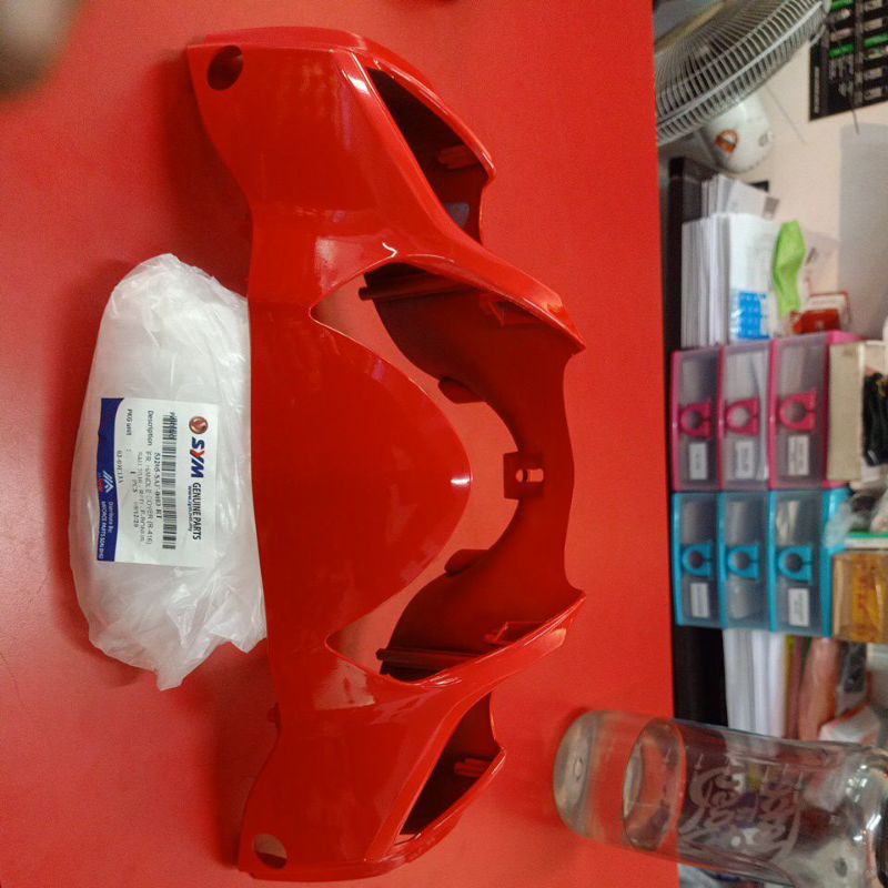 SYM BONUS 110SR / E-BONUS 110 FR HANDLE COVER (RED) | Shopee Malaysia
