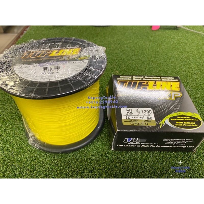 TufLine XP Fishing Braided line 1200yd made in USA Braided line Tuf ...