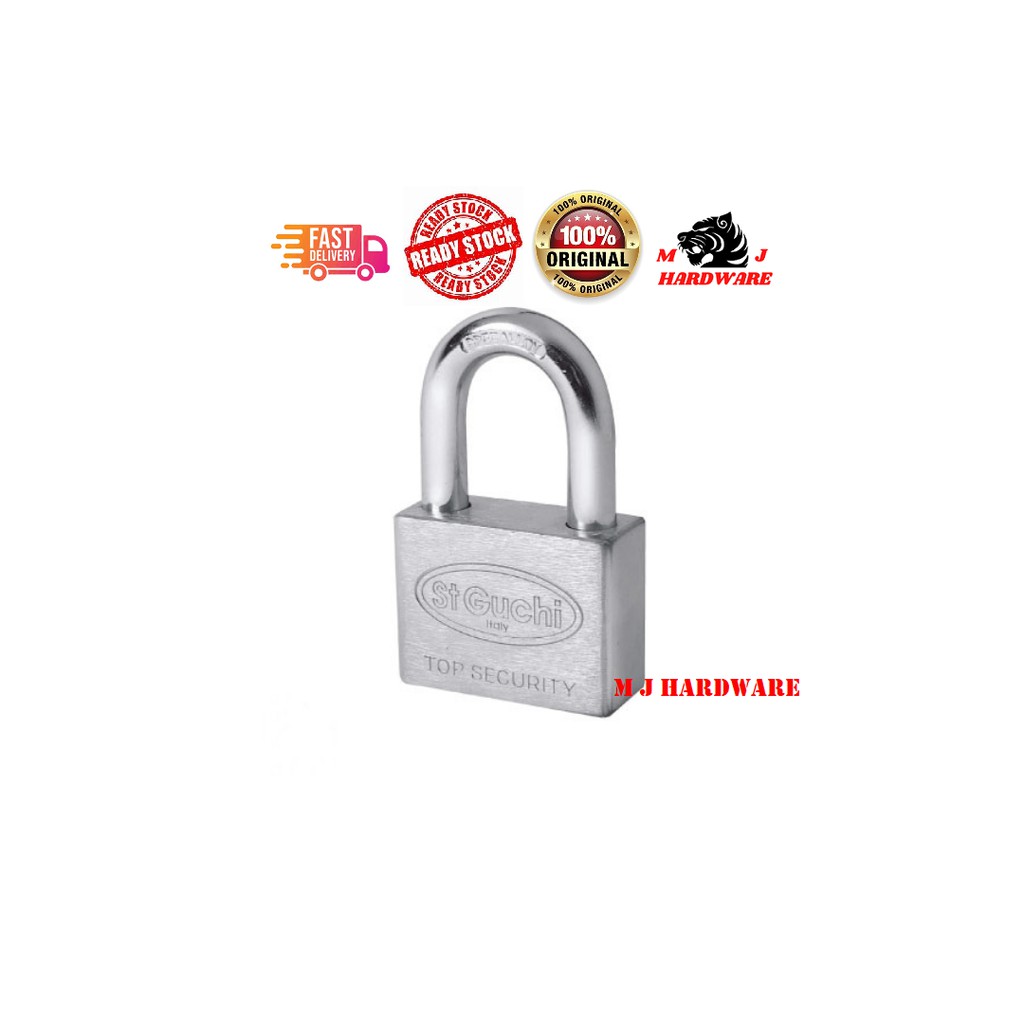 St Guchi 40mm&50mm Security Pad Lock / Office, Home, Gate Door Padlock ...