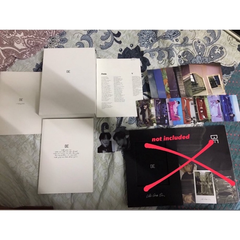 BTS BE ALBUM(Not full inclusion) | Shopee Malaysia