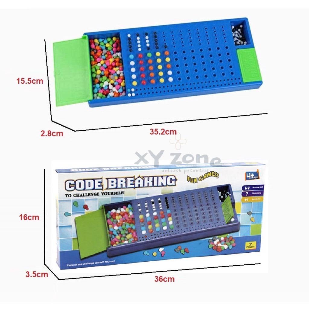 Code Breaking Mastermind Puzzle Family Board Game Toy For Kids Children Code Breaker board game ...