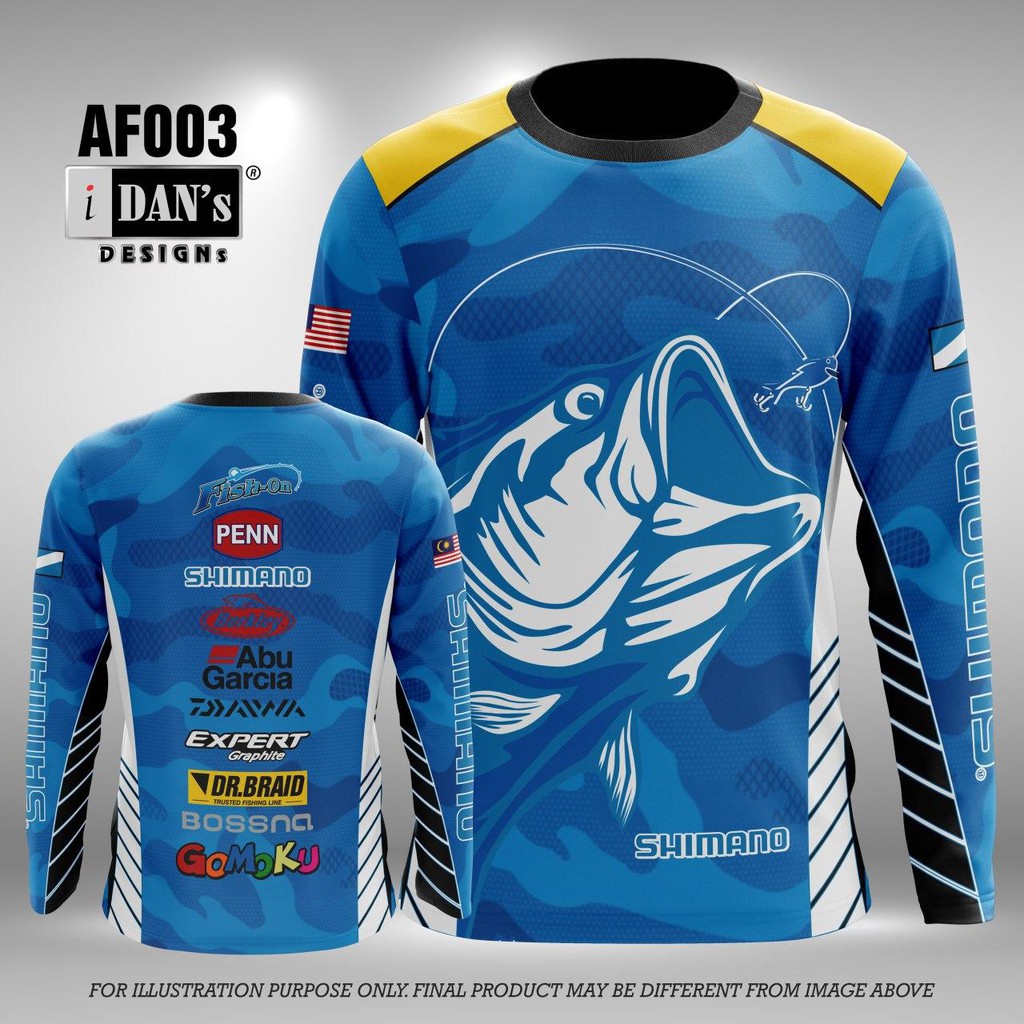 FISHING TSHIRT EDITION (Baju Memancing) AF003 | Shopee Malaysia