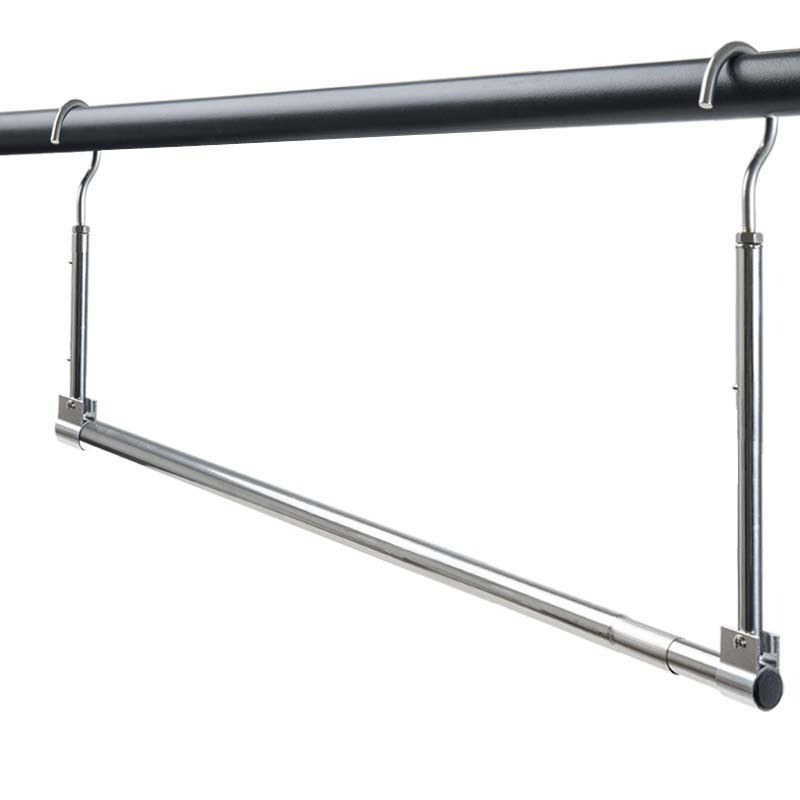 READYSTOCK Adjustable Rod Ampai Baju, Adjustable Height & Width Hanging ...