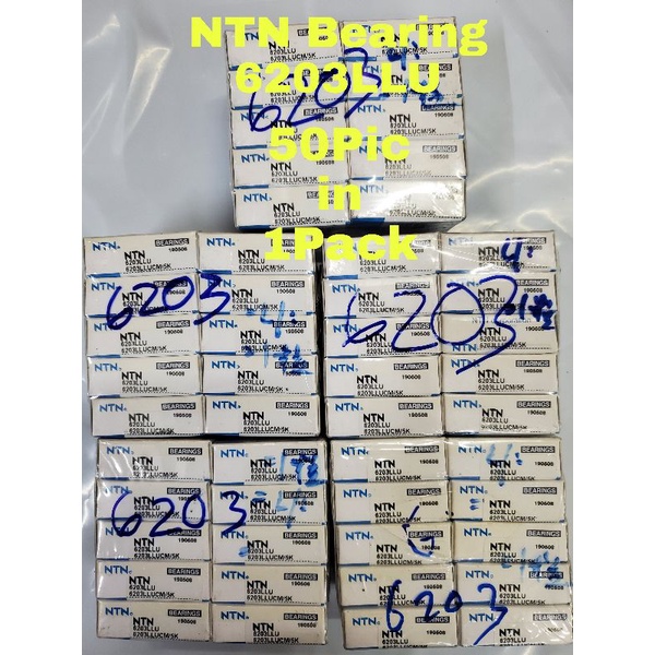 Ntn Bearing 6203LLU 50Pic In 1Pack | Shopee Malaysia