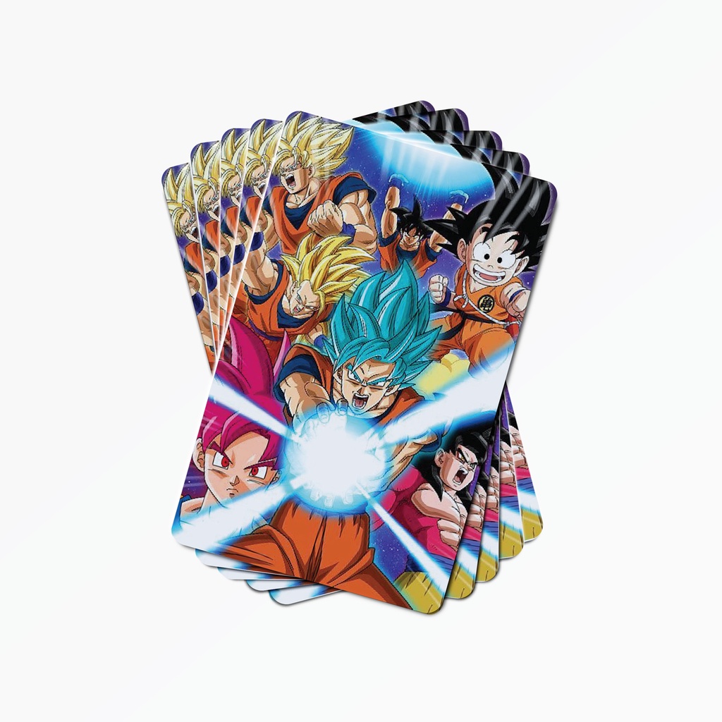 Sticker Anime Dragon Ball Goku Stiker Card Cover Touch n Go Access MRT ...