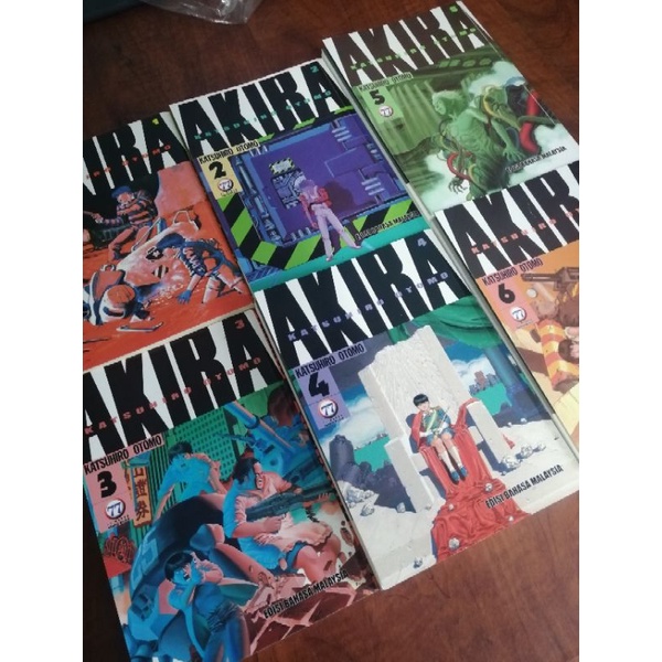 Komik manga Akira oleh katsuhiro otomo | Shopee Malaysia