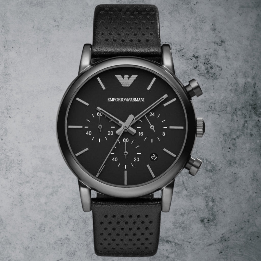 [100% Original] Mens Emporio Armani (AR1737) Luigi Chronograph ...