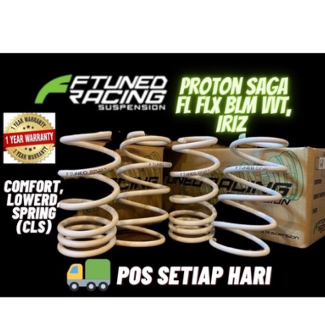 Ftuned Saga FLX / VVT / BLM / PERSONA VVT / IRIZ Sport Spring Ftuned ...