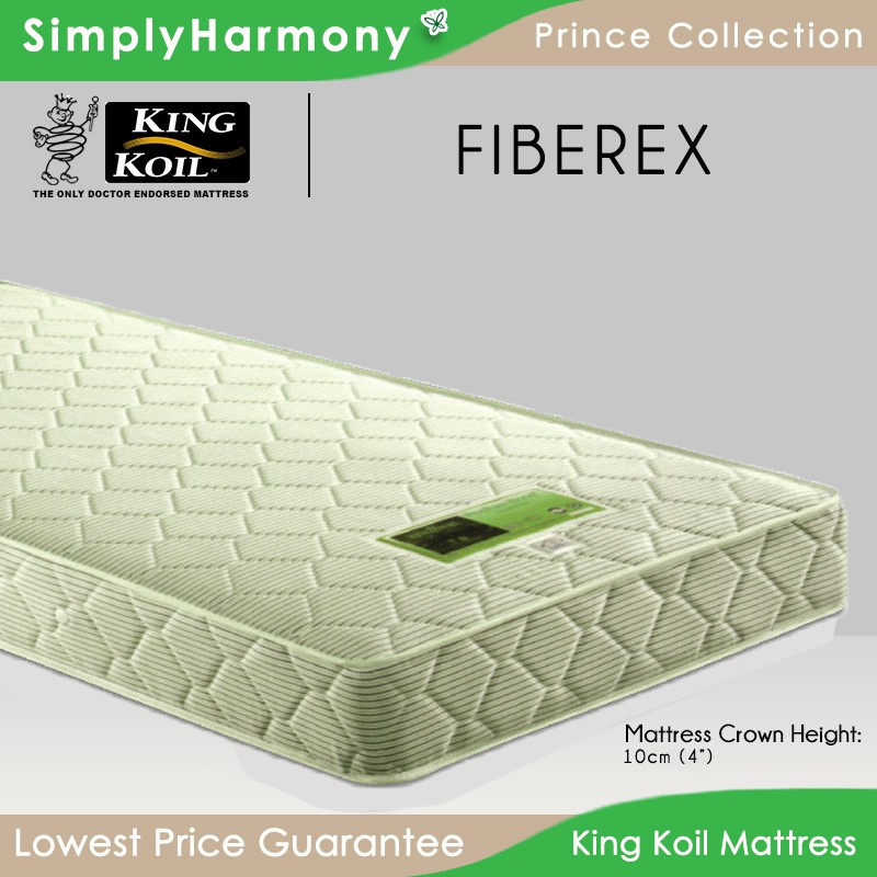 SHSB King Koil Fiberex Rubberised Coir Fibre / Tilam King Koil Fiberex ...