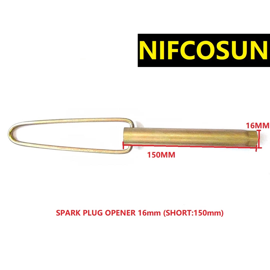 [READY STOCK] SPARK PLUG OPENER 16mm (SHORT:150mm) | Shopee Malaysia