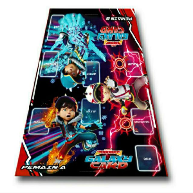 🔥 LIMITED 🔥 Boboiboy Galaxy Card Battle Arena for pek Fusion, Elemental ...