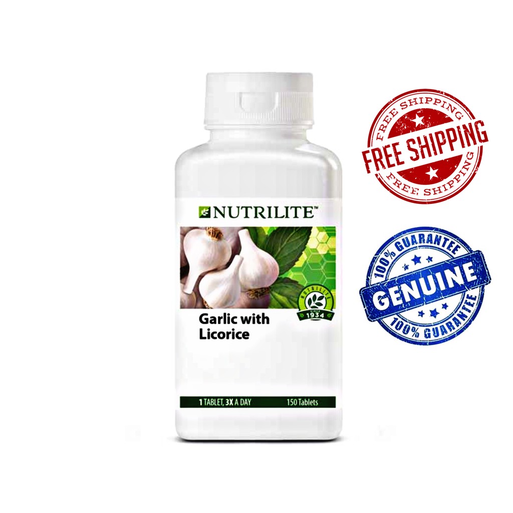 NUTRILITE Garlic with Licorice (150 tab) | Shopee Malaysia