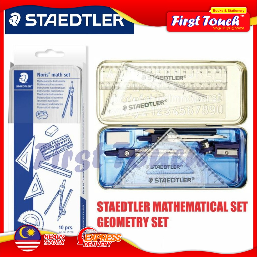 STAEDTLER 55710 Mathematical Set / Geometry Set | Shopee Malaysia