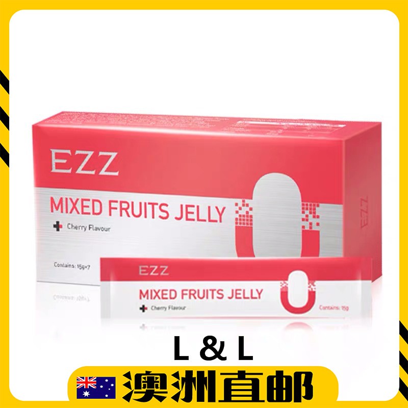 EZZ Mixed Fruits Jelly Cherry Flavour 7*15g (Made in Australia) | Shopee Malaysia