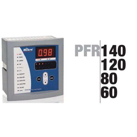 Mikro Power Factor Regulator( PFR60 80 120 140-415-50) (N) | Shopee ...