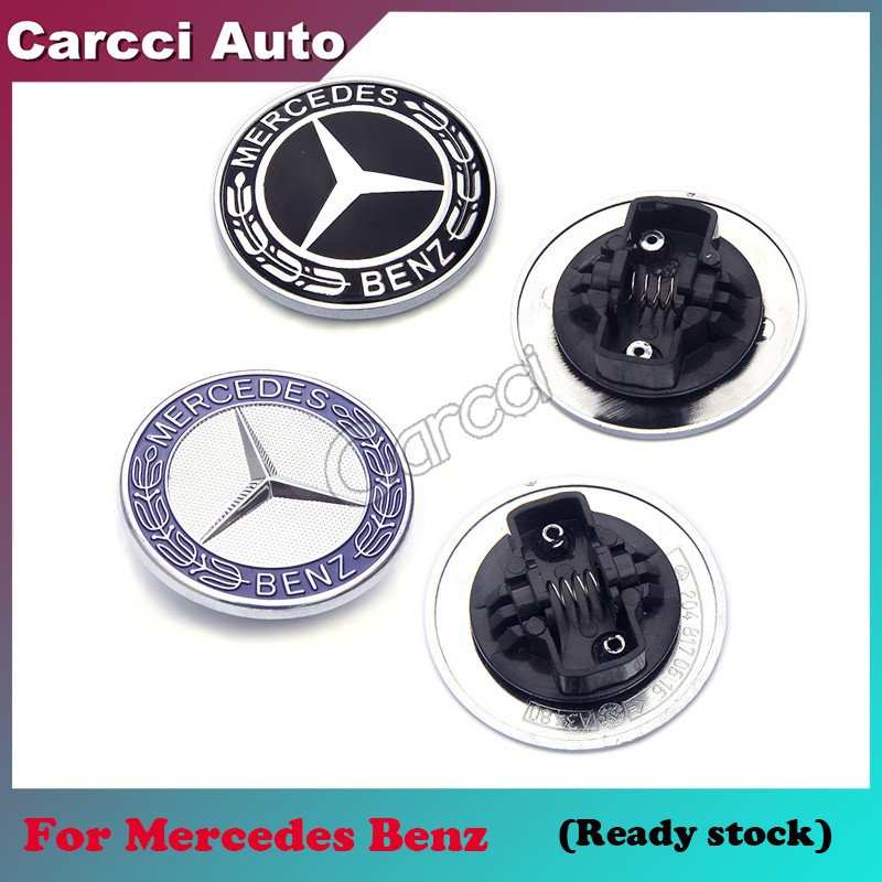 Mercedes Benz Front Logo Hood Badge Emblem Replacement for Mercedes ...
