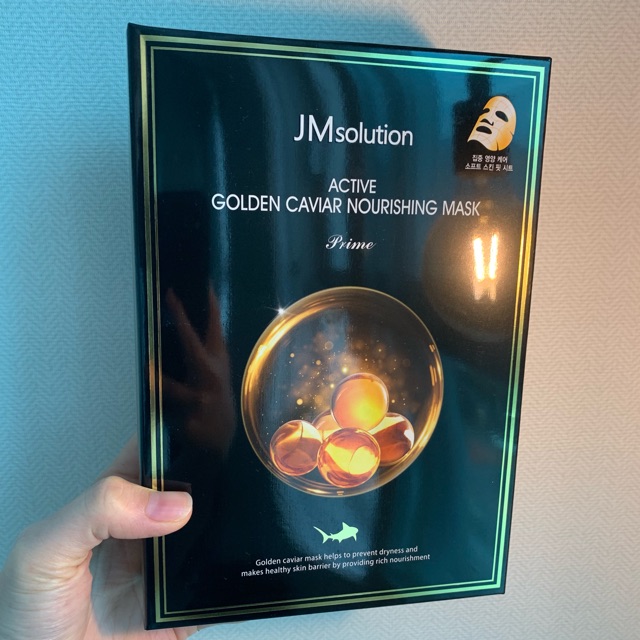 JM Solution Active Golden Caviar Nourishing Mask -10 PCS | Shopee Malaysia
