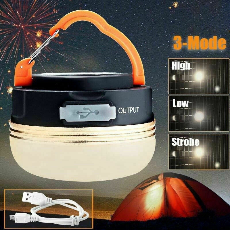 Portable Camping Lights / 5 LED Mini Lantern Tents Lamp / Outdoor ...