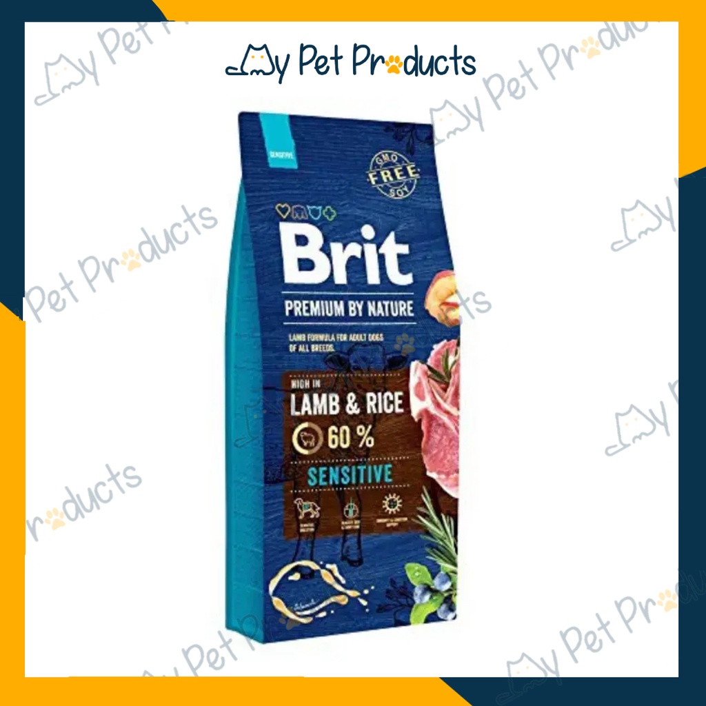 BRIT PREMIUM BY NATURE DOG FOOD 15KG [ASSORTED FLAVORS] - LOCAL SELLER ...