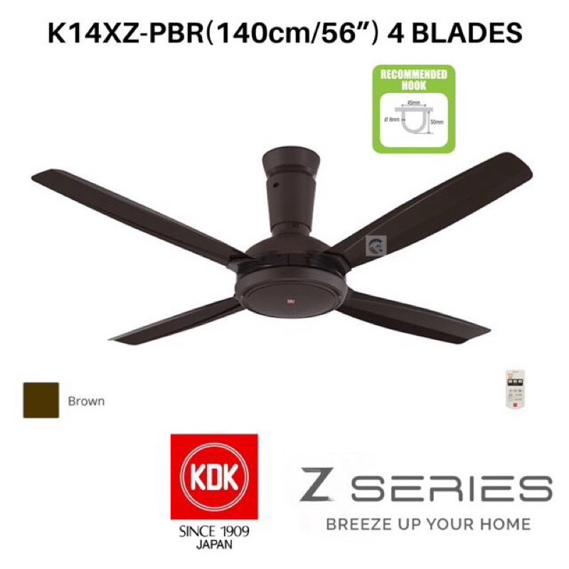 KDK Ceiling Fan Remote Control 4 Blade 56”(K14XZ) | Shopee Malaysia