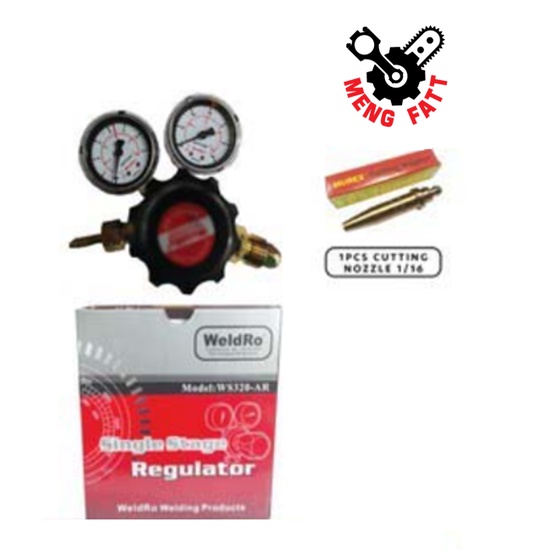 WELDRO WR320-AR REGULATOR (ACETYLENE-RED) | Shopee Malaysia