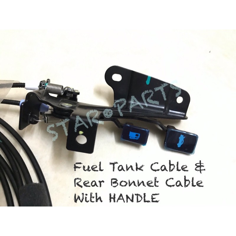 BEZZA AXIA Fuel Tank Cable Rear Bonnet PETROL Cable Original minyak ...