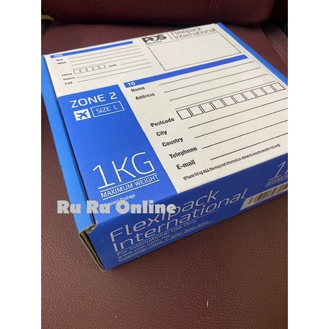 Pos Malaysia FlexiPack International Zone 2 Size L (1KG) BLUE (Prepaid) | Shopee Malaysia