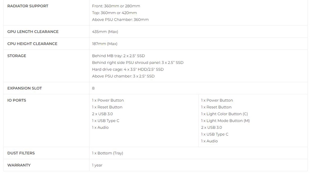 Lian Li Lancool III RGB ATX Gaming Case - Black/White | Shopee Malaysia