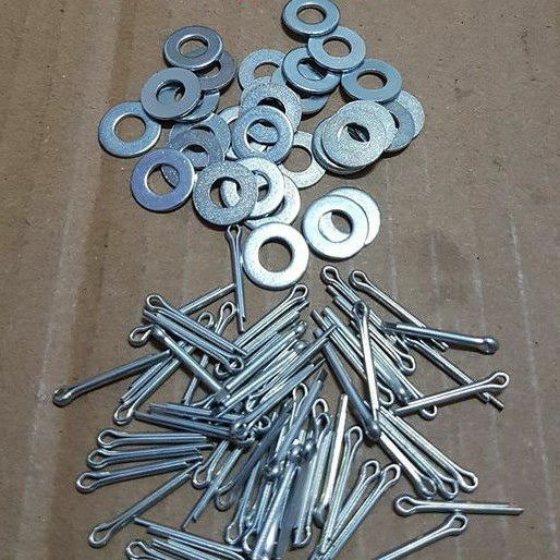pin cotter clip dan washer untuk padel gear rxz 1 set rm3 4 keping ...