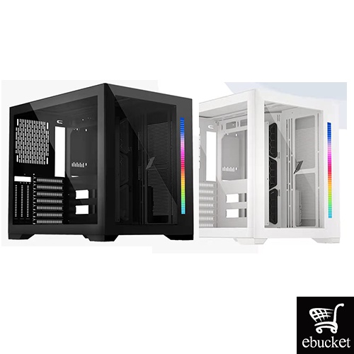 1ST PLAYER STEAM PUNK SP7 PC ATX CASING BLACK/WHITE | Shopee Malaysia