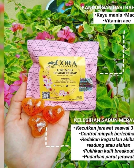 Sabun CORA / CORA Soap ( 💯 ORIGINAL 👍 ) | Shopee Malaysia