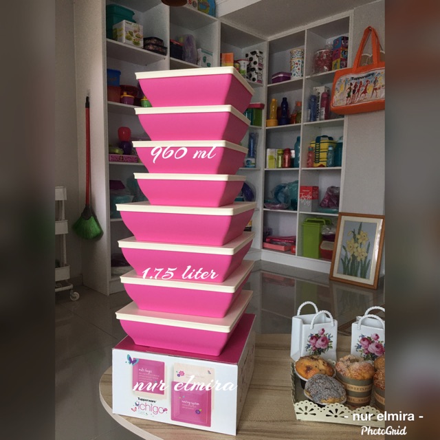 tupperware ichigo canister 8 pcs | Shopee Malaysia