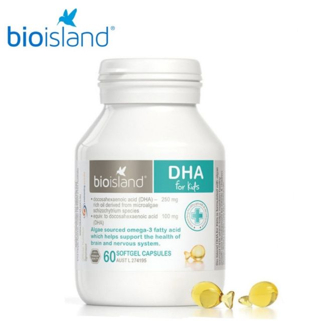 Bio Island DHA for kids 60 capsules | Bioisland | Shopee Malaysia