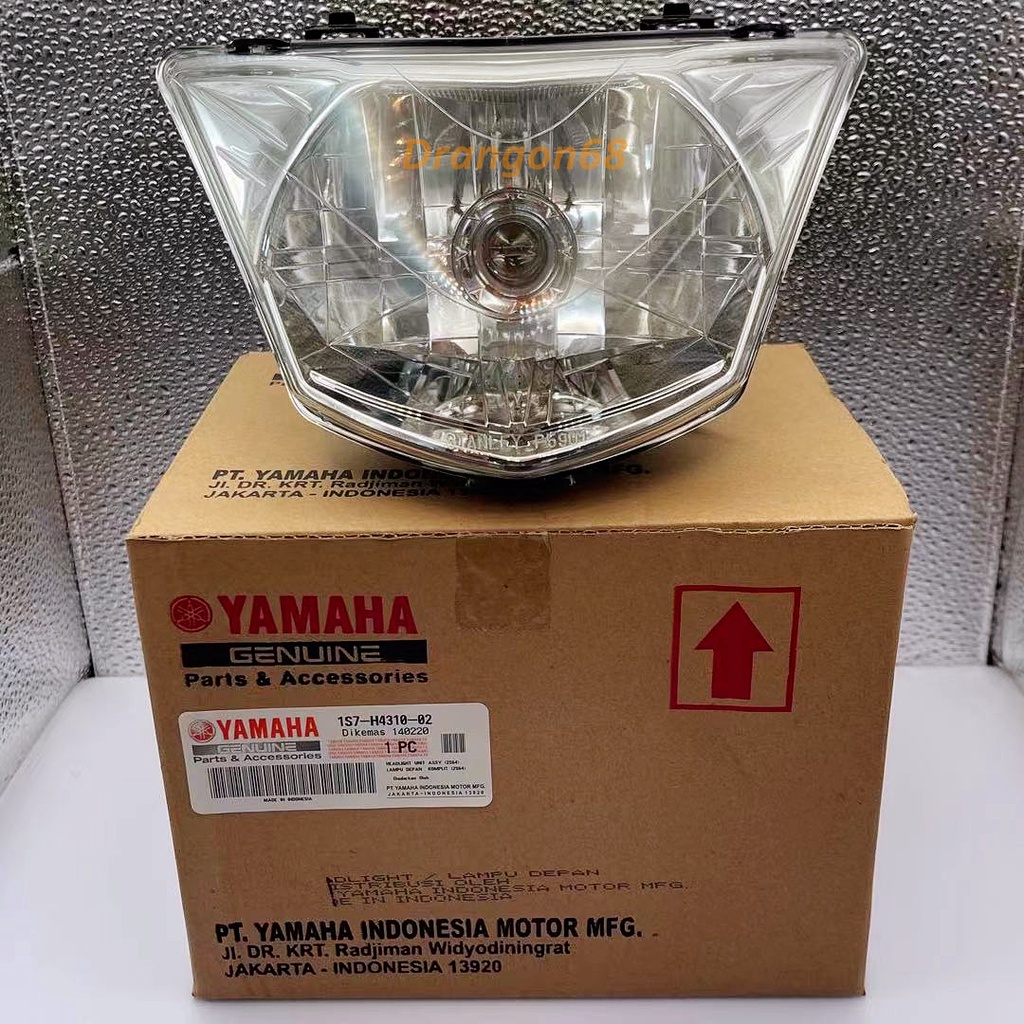 HEAD LAMP LC135 V1 /V2 / V3 FRONT HEAD LIGHT ASSY , LAMPU 100% ORIGINAL YAMAHA LC135 NEW ...