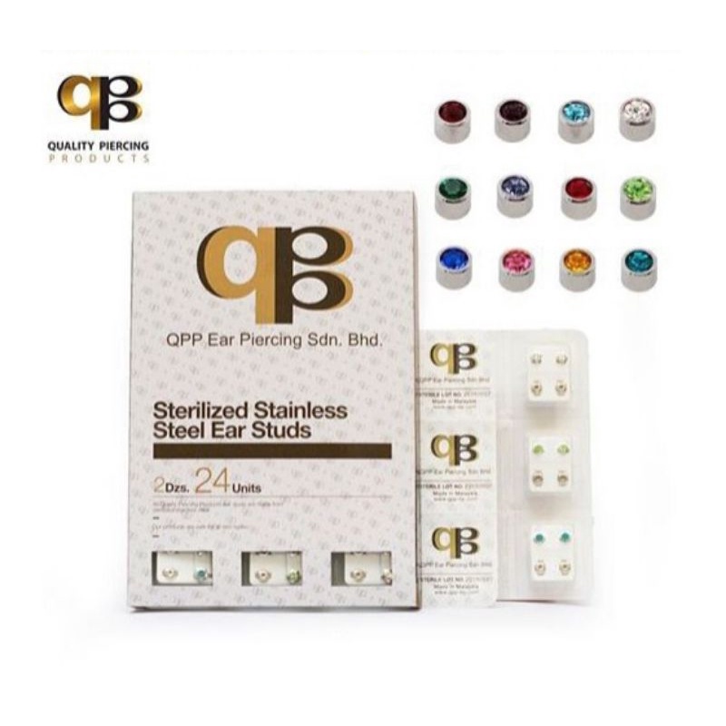 *Borong*QPP Subang Tindik Subang Stainless Steel | Shopee Malaysia