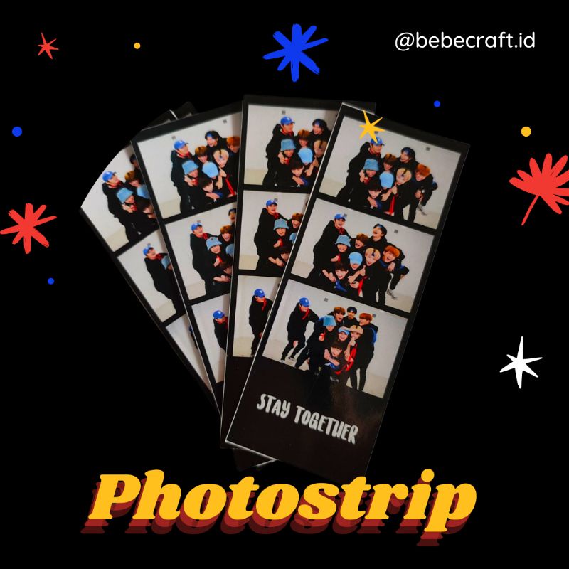Photostrip Print FREEBIES CUSTOM PHOTOCARD POLAROID POSTCARD STICKER ...