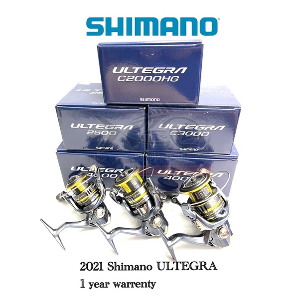 2021 SHIMANO ULTEGRA FC FISHING REEL C2000 2500 3000 4000 4000xg jigging casting 5+1 ball ...