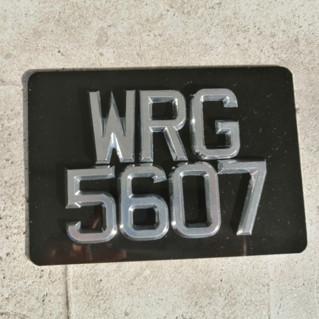 Nombor plate ribet besi | Shopee Malaysia